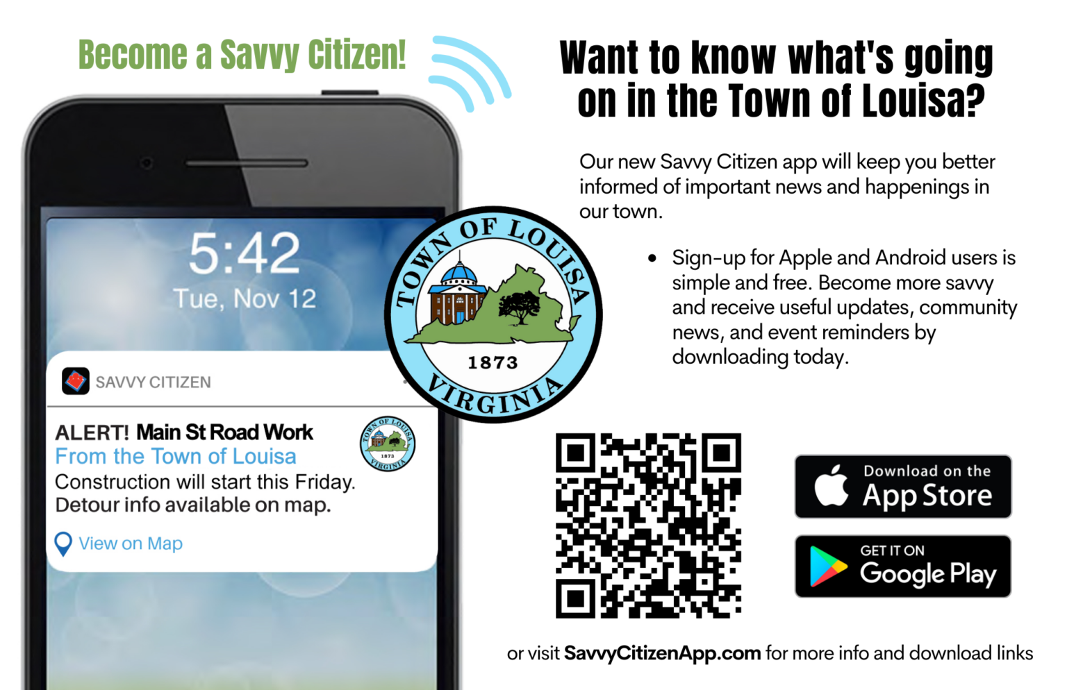 Savvy Citizen – Town of Louisa